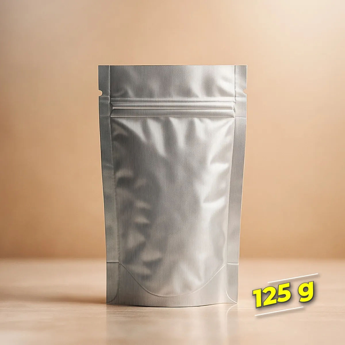 Doypack con Zipper de 125gr Metalizada - Probolsas