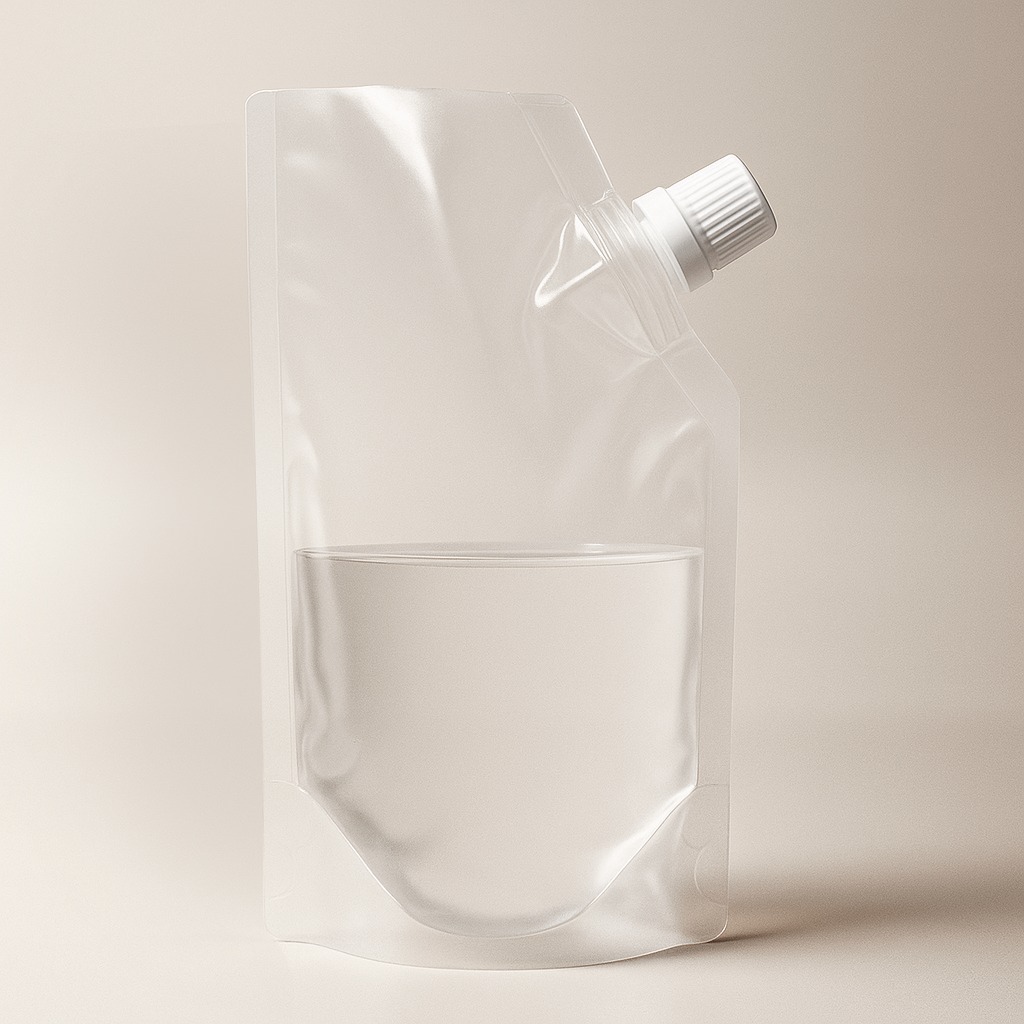 Doypack Válvula 3 Sellos Transparente de 250 ml - Probolsas